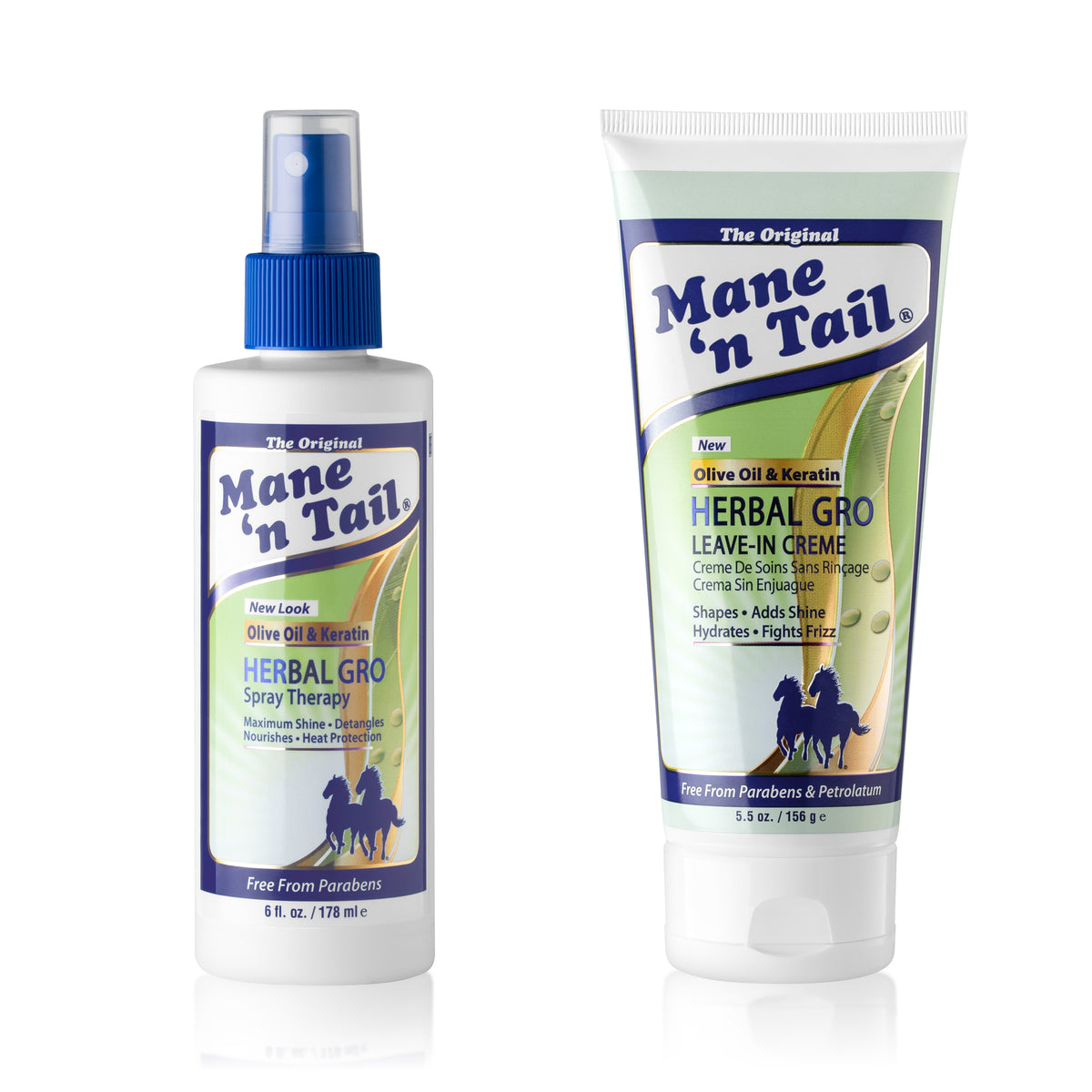 Herbal Gro Spray Therapy and Leave-In Cream Care Combo – Mane 'n Tail